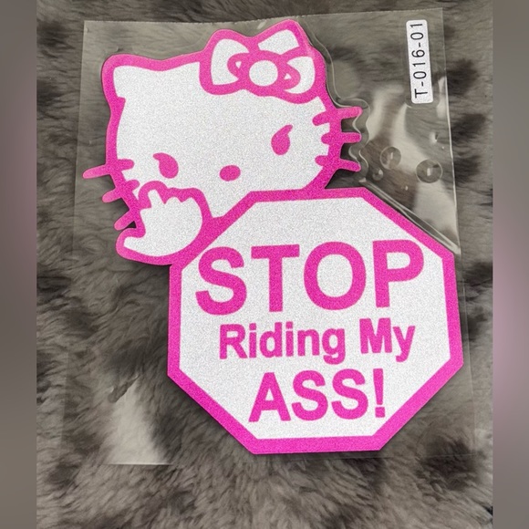 Hello Kitty | Other | Hello Kitty Car Decal | Poshmark